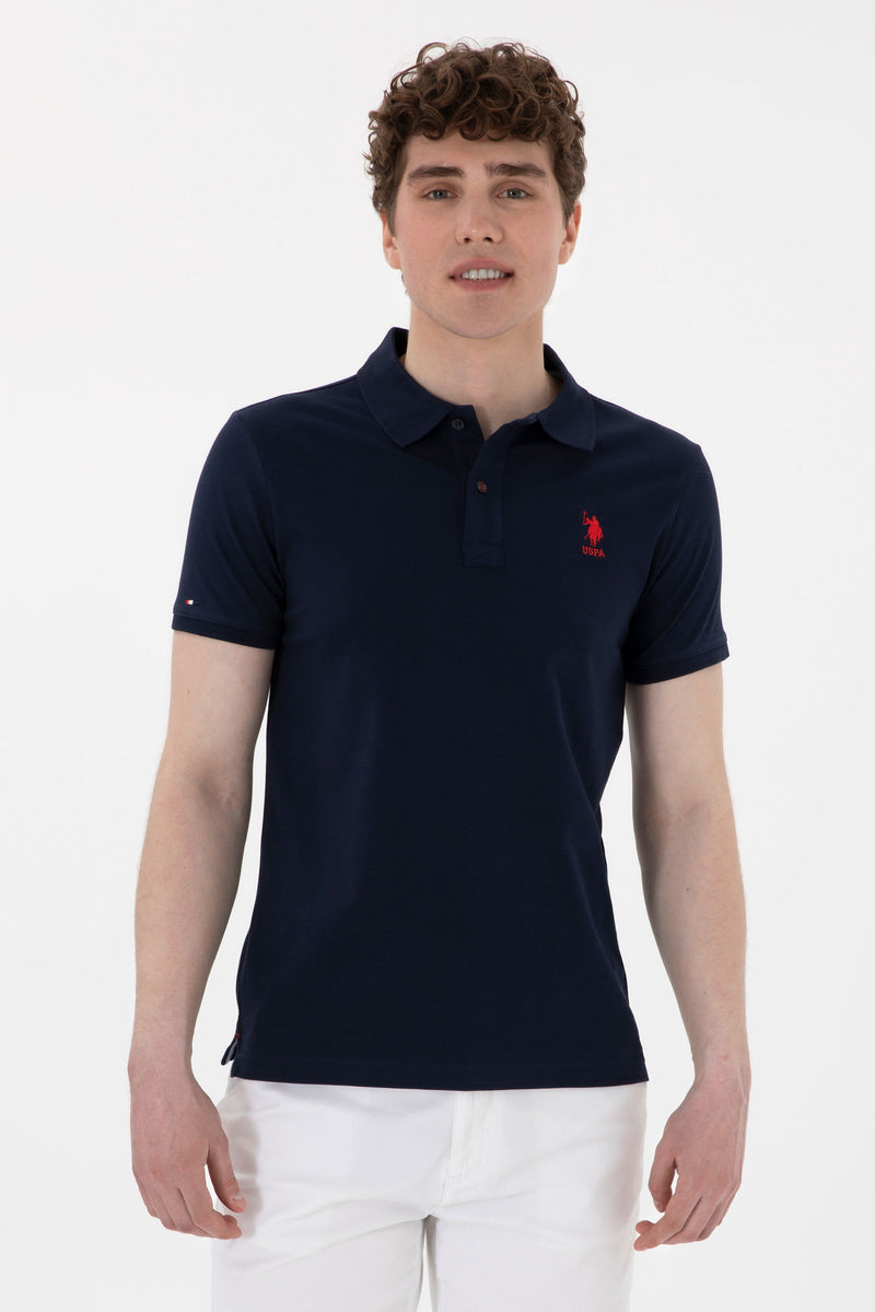 Muška Teget Plava Polo Majica Kratkih Rukava | U.S. Polo Assn ...